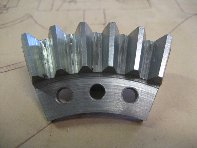 Bugatti Brake Quadrant Gear Segment | Gentry Restorations